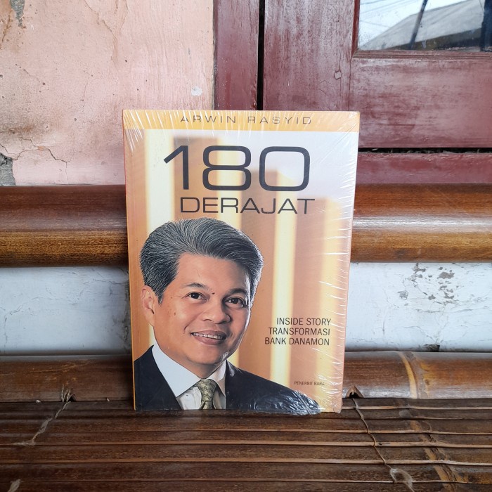 Jual ASLI BUKU 180 Derajat Arwin Rasyid Inside Story Transformasi Bank ...