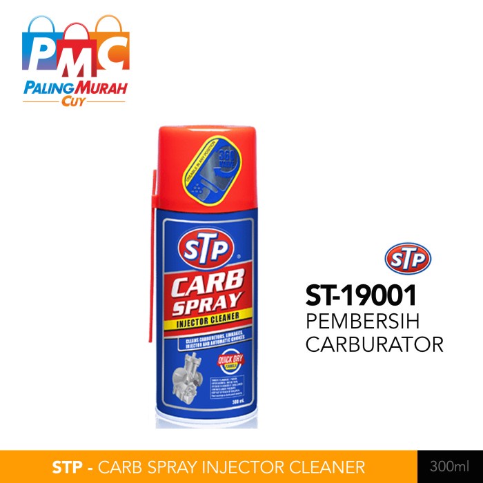 Jual STP Carb Spray Injector Cleaner 300mL Pembersih Carburator Mobil ...