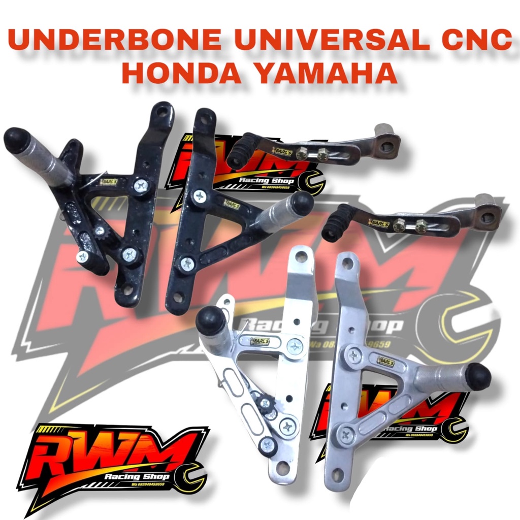 Jual Underbone Universal underbon footstep underbon set perseneling ...