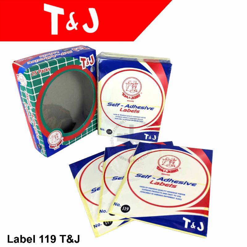 Jual Tom & Jerry TJ Label 123 (11 x 30mm) | Shopee Indonesia