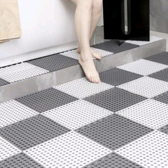 Jual alas kamar mandi anti licin keset karpet alas lantai pvc anti slip ...