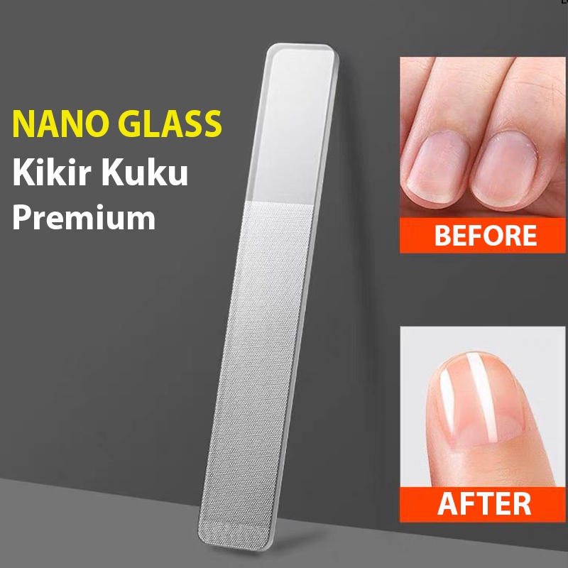 Jual [BOX] Nano Glass Nail File Alat Kikir Kuku Untuk Manicure Pedicure ...