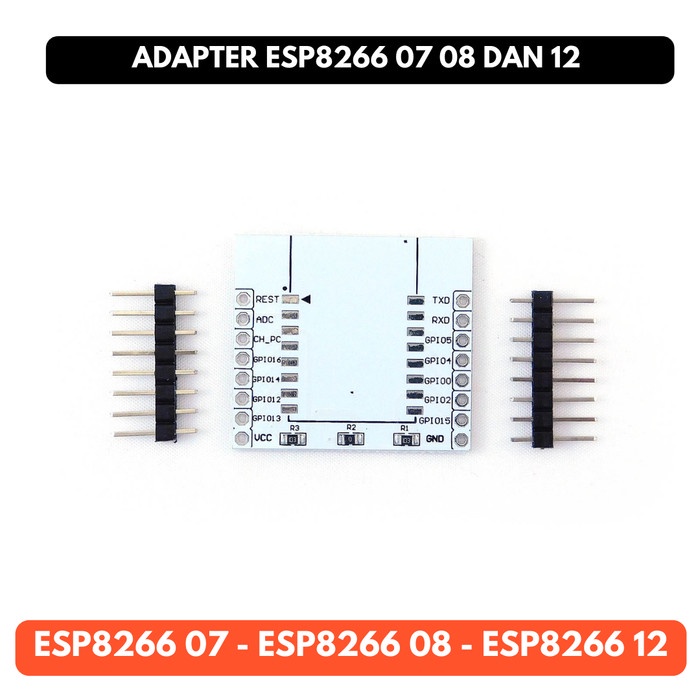 Jual Adapter ESP8266 12 12e 12f Plate WIFI Wireless Modul ES07 ES08 ...