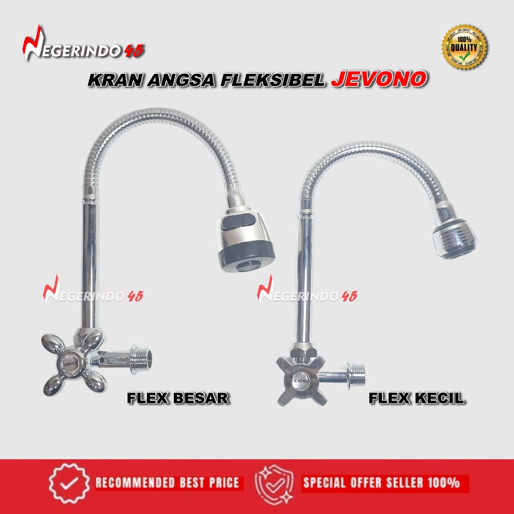 Jual JEVONO KRAN ANGSA FLEKSIBEL 1/2" KERAN ANGSA CUCI PIRING KRAN ...