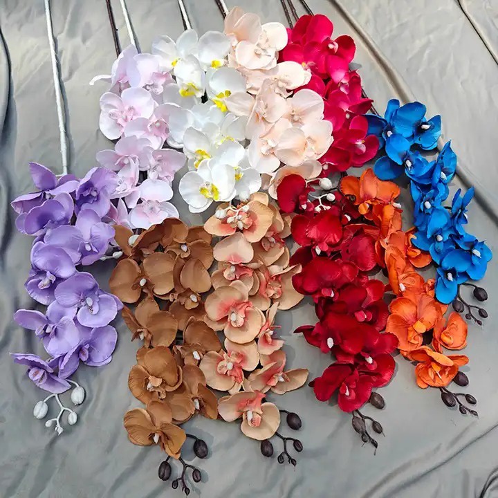 Jual Bunga anggrek sl1 B8395 artificial hiasan bunga dekorsi wedding ...