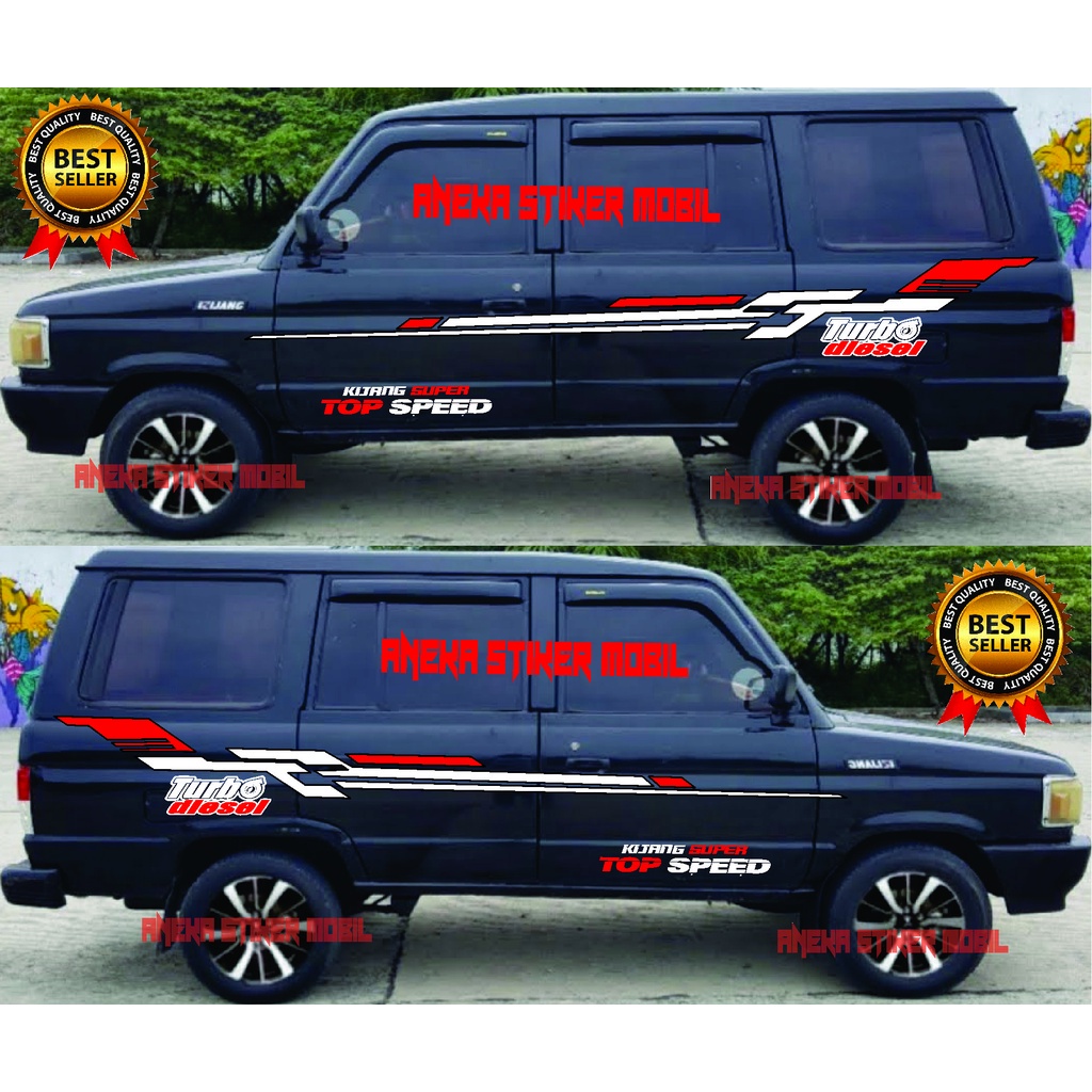 Jual Stiker Mobil Kijang Super Stiker Body Kijang Super Stiker Kijang ...