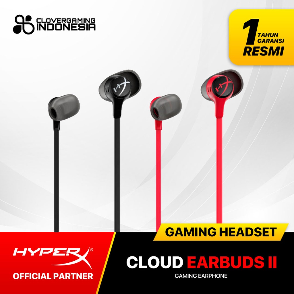 Jual HyperX Cloud Earbuds II 2 Gaming Earphone Headset Handsfree ...