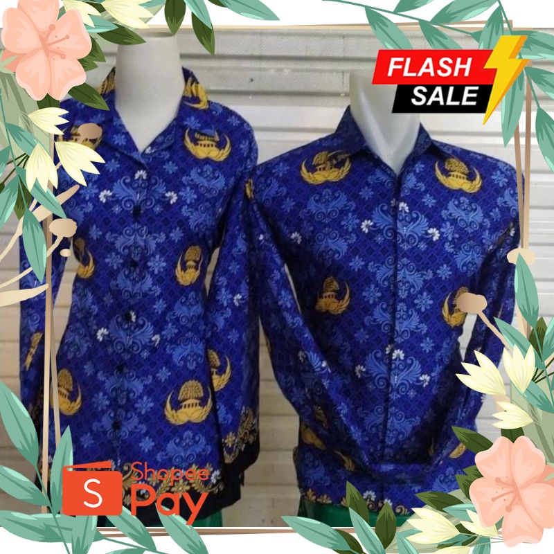 Jual SRAGAM HARI PAHLAWAN //TERMURAH READY seragam batik korpri terbaru 2022 non furing TERMURAH ...