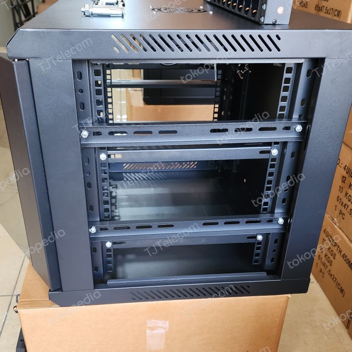 Jual rack server 8U / wallmount rack 8U depth 500mm | Shopee Indonesia