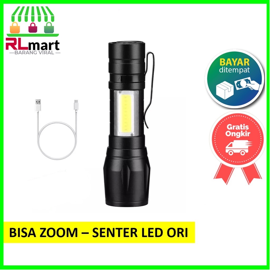 Jual XPE 511 SENTER SWAT MINI LED ZOOM SUPER TERANG SWAT POLICE LIGHT ...