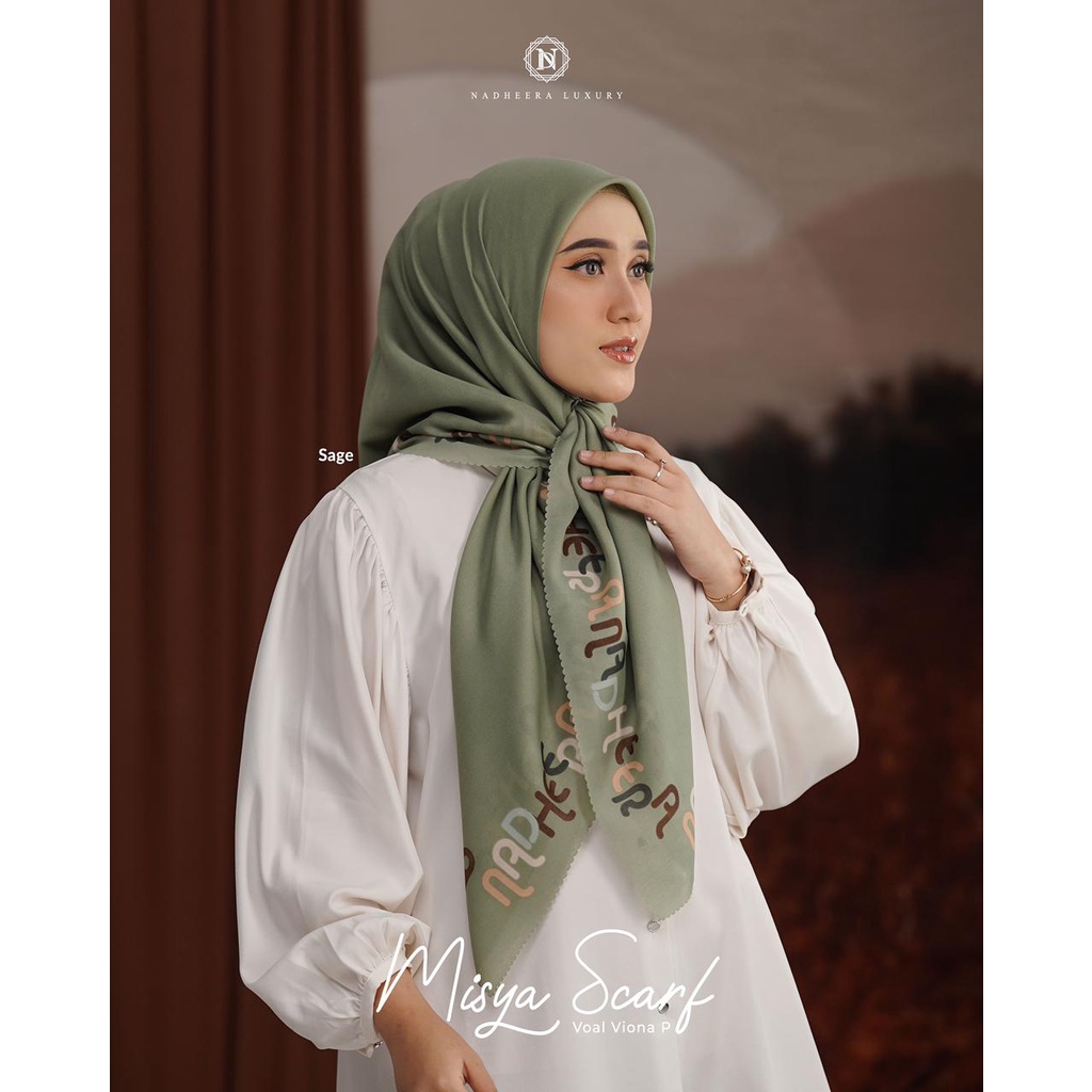Jual Misya Scarf by Nadheera Luxury | Shopee Indonesia