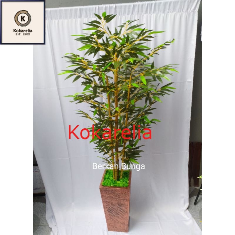 Jual Pohon bambu artificial 150cm- Bambu plastik- pohon plastik-Pohon ...
