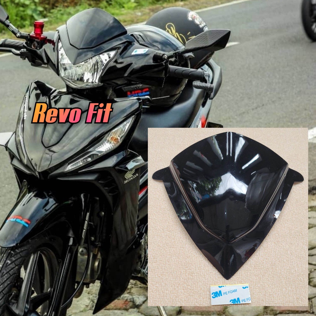 Jual VISOR CARBON HONDA REVO FIT WINDSHIELD REVO INJEKSI | Shopee Indonesia