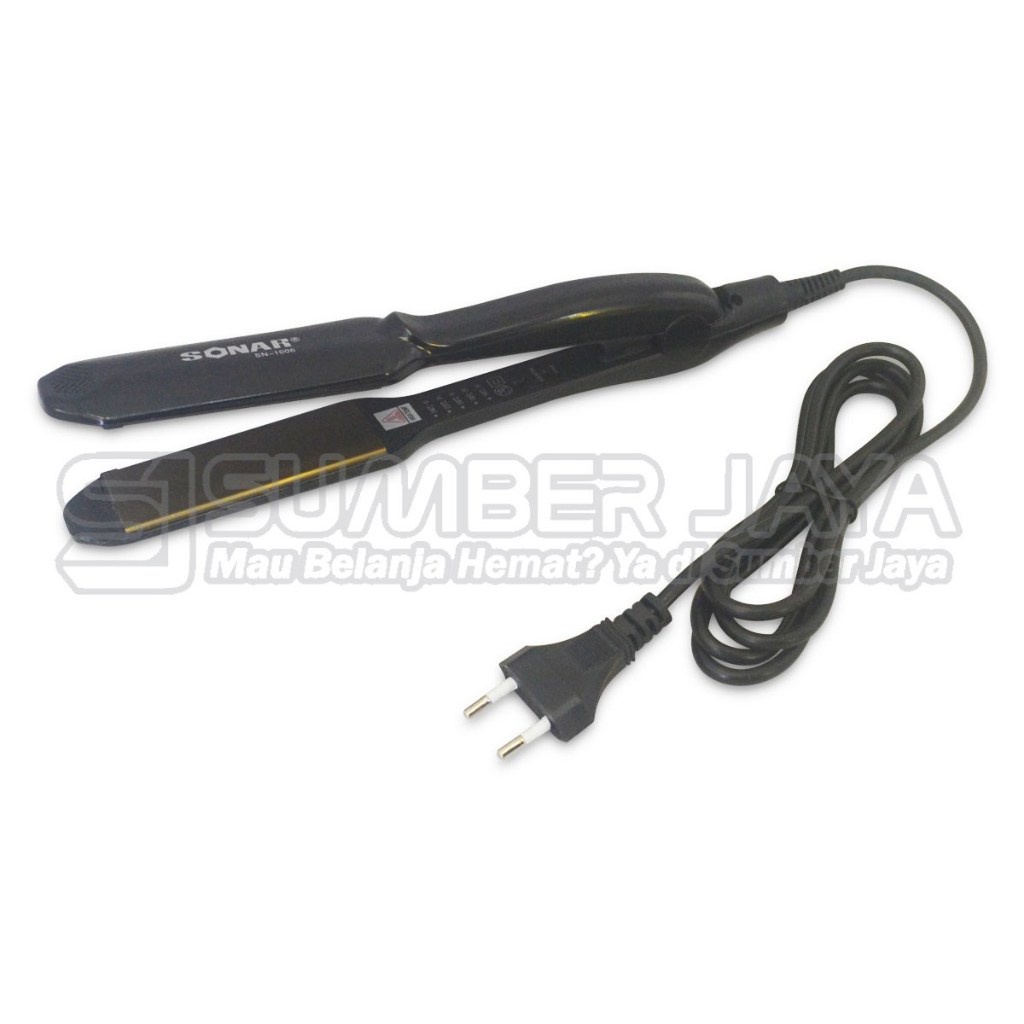 Jual Catok Rambut SONAR SN-1006 2 IN 1 Catok Pelurus rambut dan Curly ...