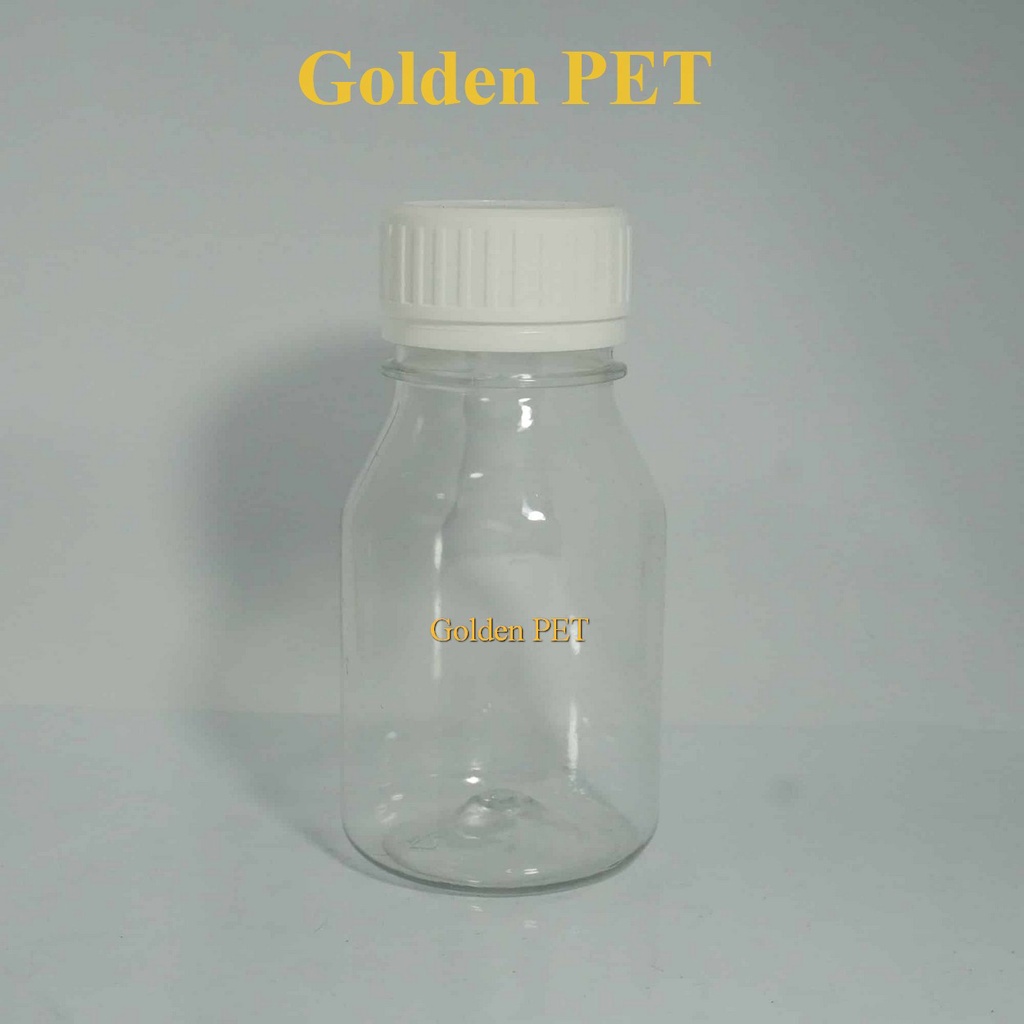 Jual Botol PS 250 ml Natural Segel Kecil + Plug / Botol Plastik Ps 250 Ml Tablet Obat Herbal ...