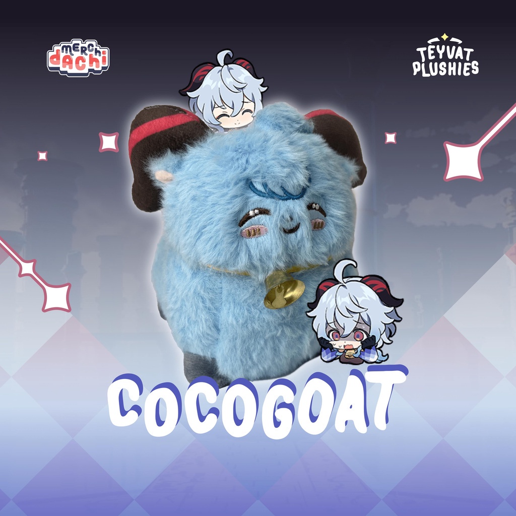 Jual Boneka Cocogoat Teyvat Plushies Genshin Impact Dolls | Shopee ...