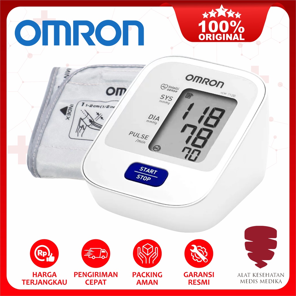 Jual Tensimeter Digital Omron Original HEM-8712 HEM-7140T1 HEM-7142T1 ...