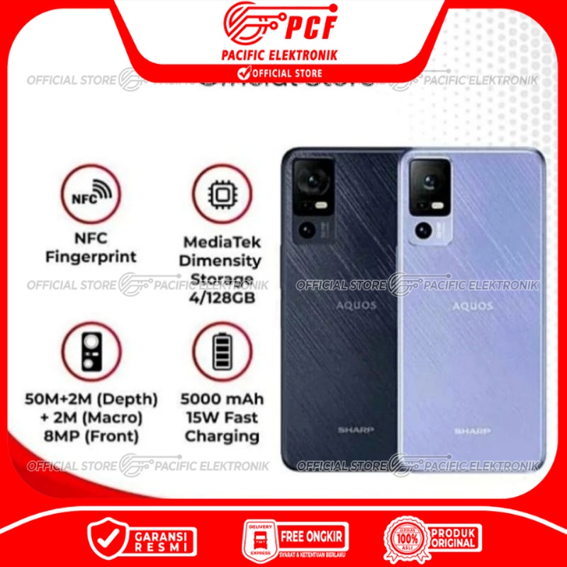 Jual Handphone Smartphone SHARP AQUOS V6 IGA 5G RAM4GB / ROM128GB ...