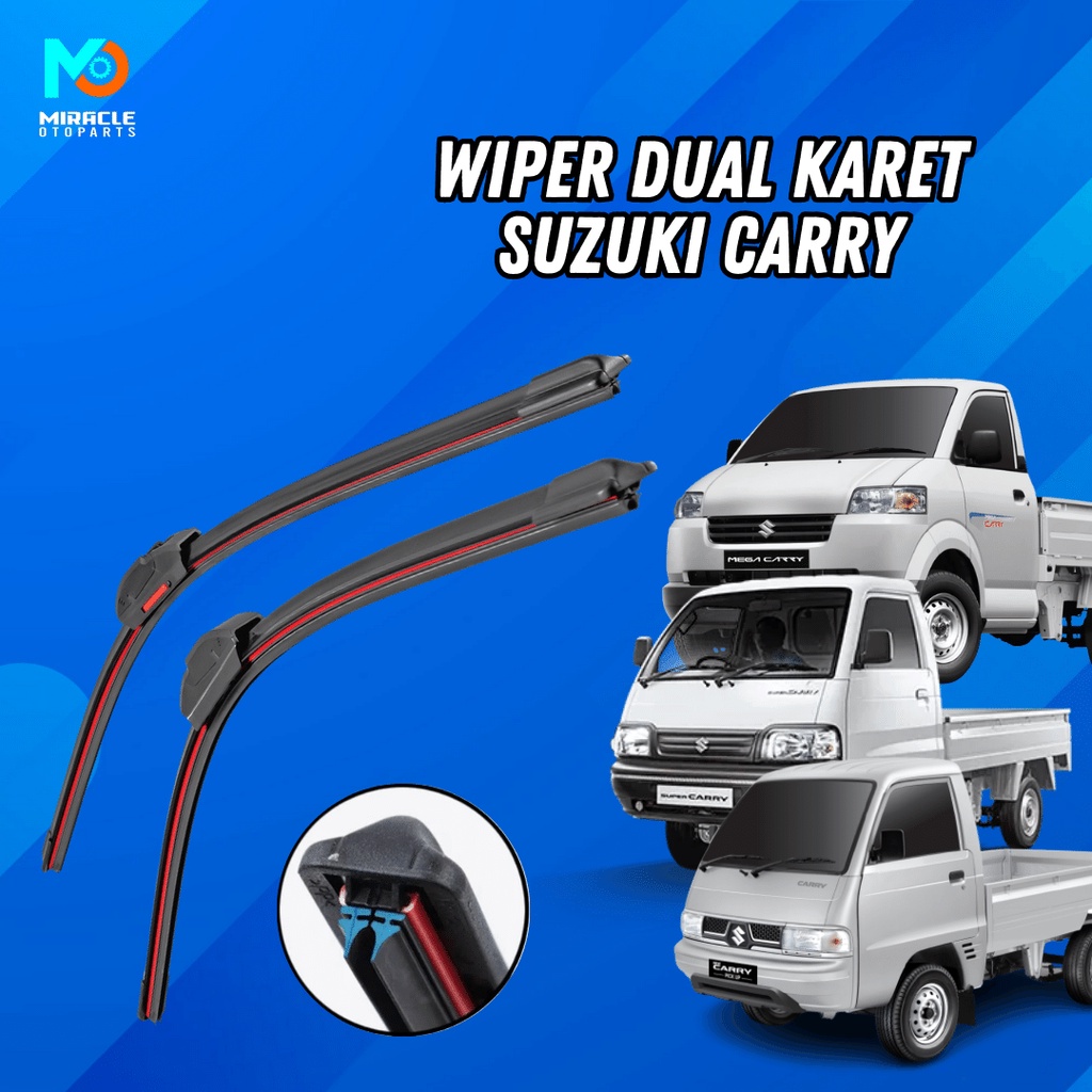 Jual Wiper Mobil Dual Karet Suzuki Carry Futura / New Carry / Super ...