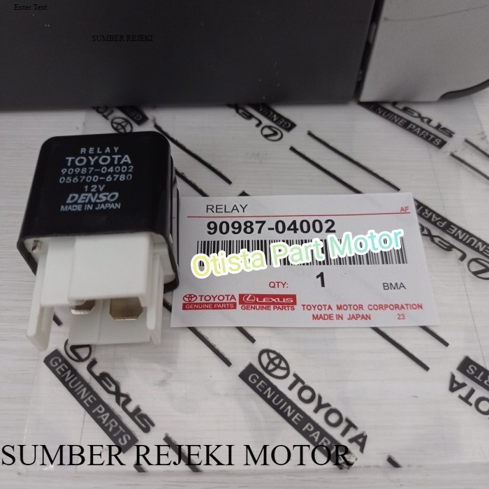 Jual RILEY RELAY AC KAKI 5 12V KIJANG 7K KAPSUL KF70 KF 70 90987-04002 ...