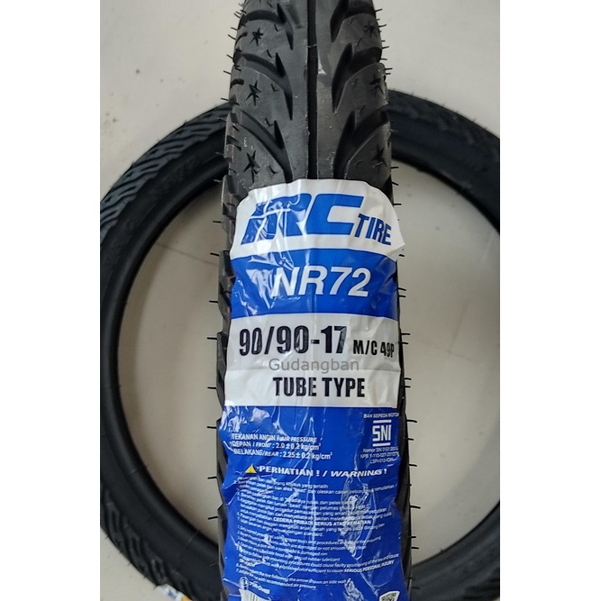 Jual ( TUBETYPE ) IRC NR72 90 90 17 ban luar motor BUKAN tubeless TT ...