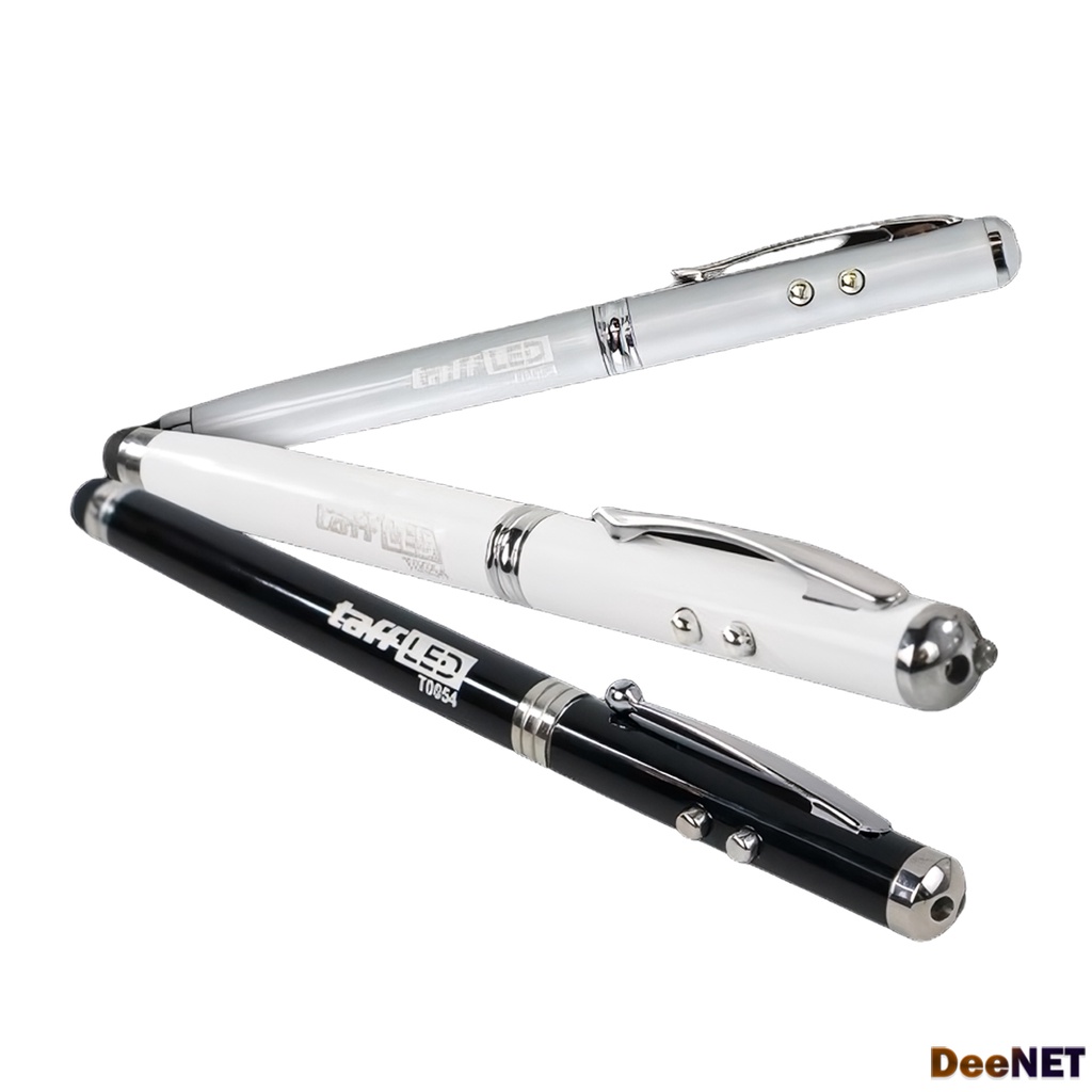 Jual Pulpen 4 in 1 Senter Laser Pointer Pen dan Stylus Tinta Hitam ...