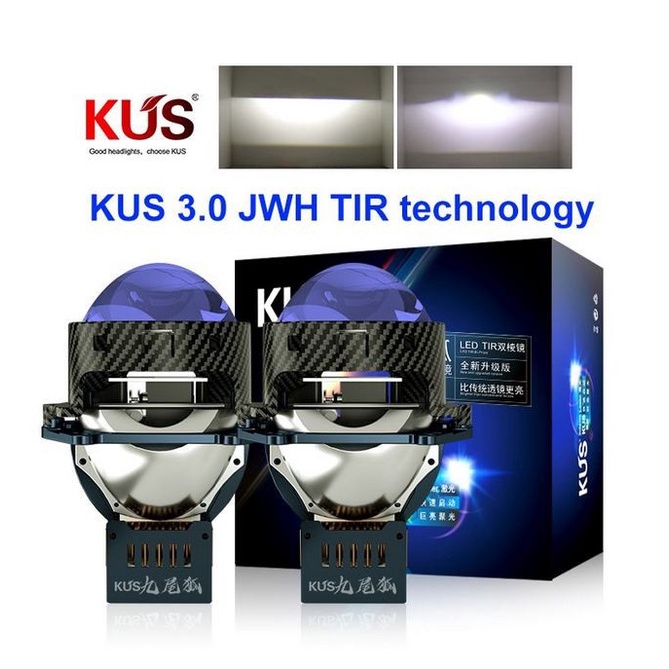 Jual Lampu BILED KUS JWH 3 Inch projector projie Bi Led 75 Watt mobil ...