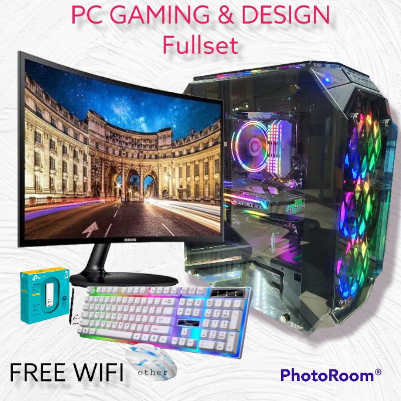 Jual PC CPU GAMING FULLSET CORE I5 10400F |RAM 16GB |VGA GTX1650 4GB ...