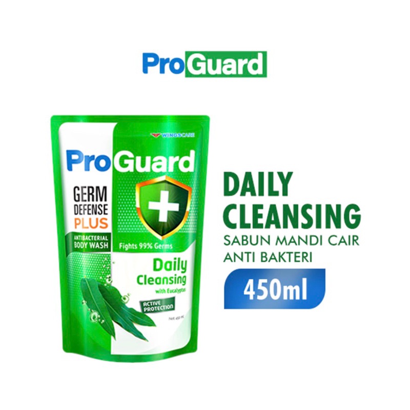 Jual Pro Guard Body Wash Active Protect Sabun Mandi Cair 450ML | Shopee ...