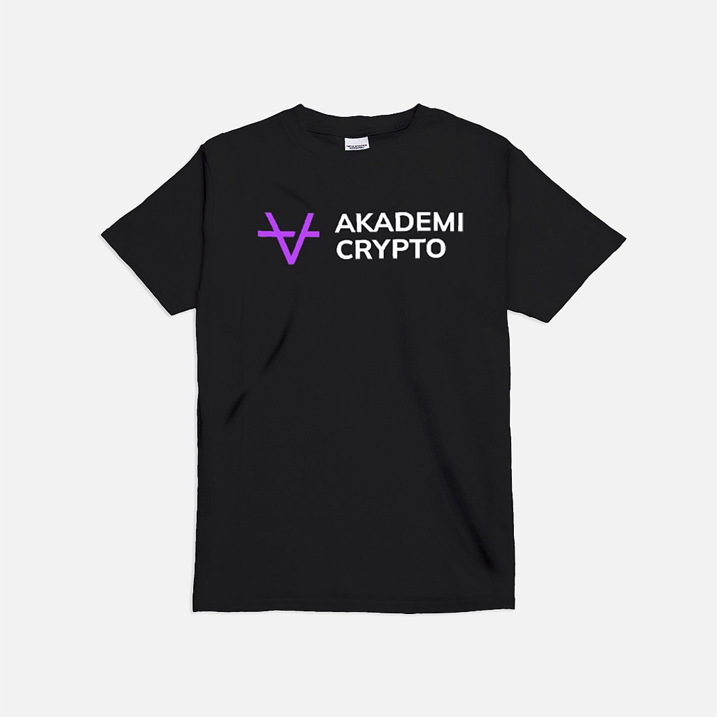 Jual Premium T-Shirt AKADEMI CRYPTO | Shopee Indonesia