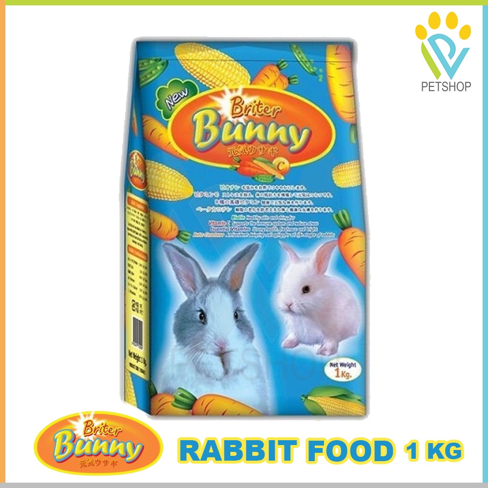 Jual BRITER BUNNY 1kg makanan kelinci Rabbit food 1kg Britter Bunny ...