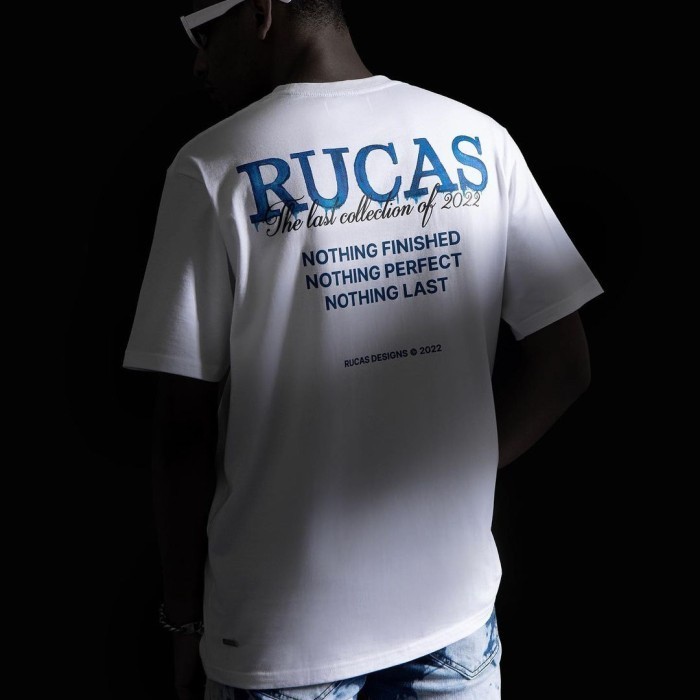 Jual Rucas the last collection of 2022 white tshirt baju pria wanita ...