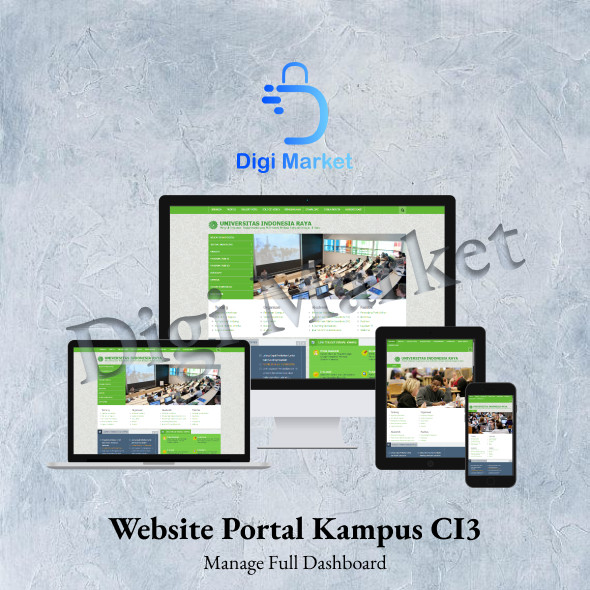Jual Web Portal Kampus Responsive dengan Codeigniter 3.x | Shopee Indonesia