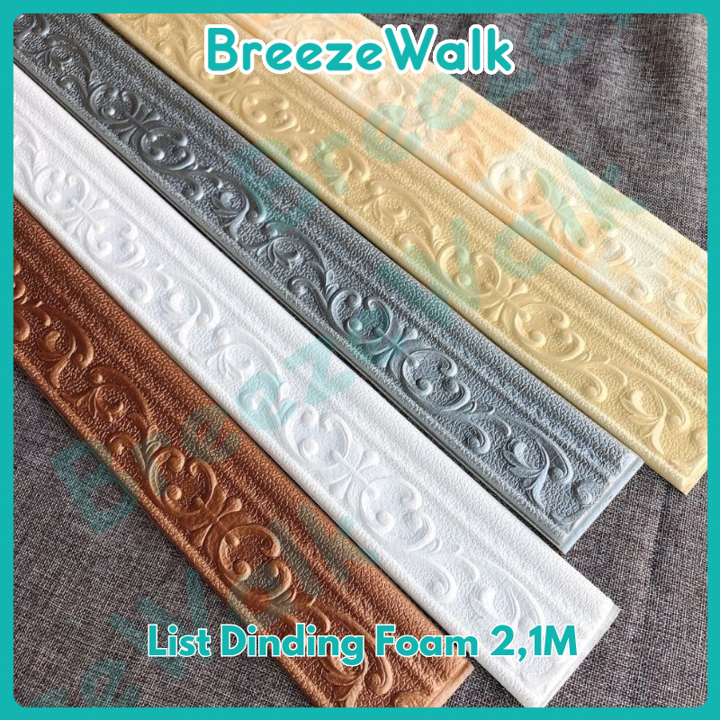 Jual Wallpaper Stiker Dinding List dinding 3D Wall Border List 2.1 ...