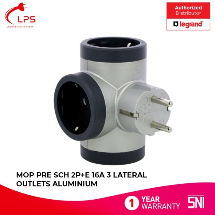 Jual Legrand Steker Colokan T Multi Socket 3 Lubang 16A Alumunium ...