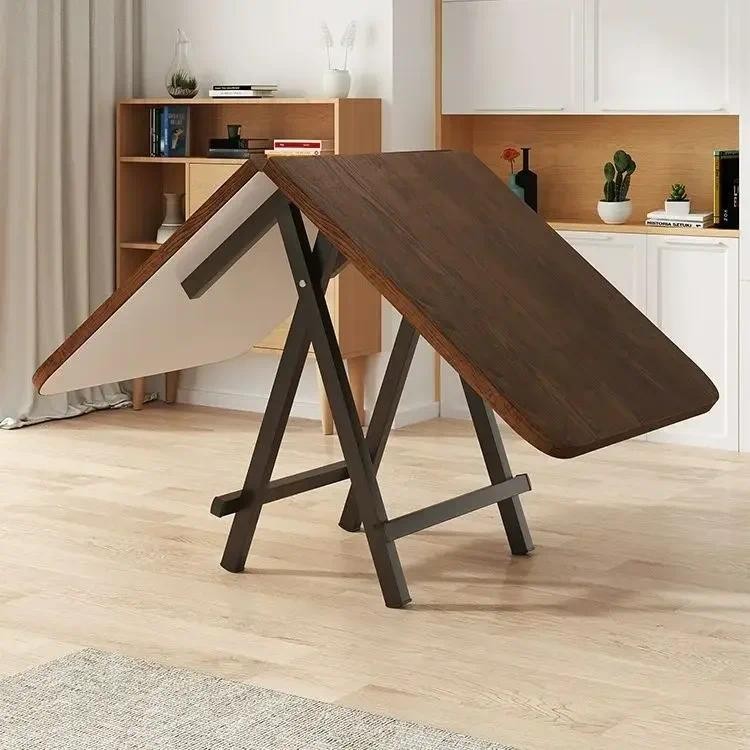 Jual Folding Table Dining Table Household Rectangular Simple Outdoor ...