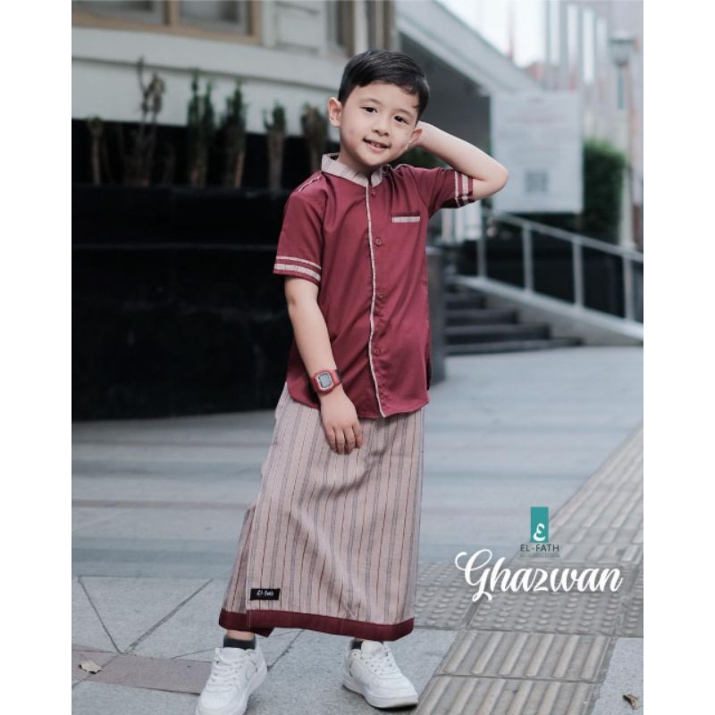 Jual xg64es Setelan Koko anak || sarkoci anak || celana sarung anak ...