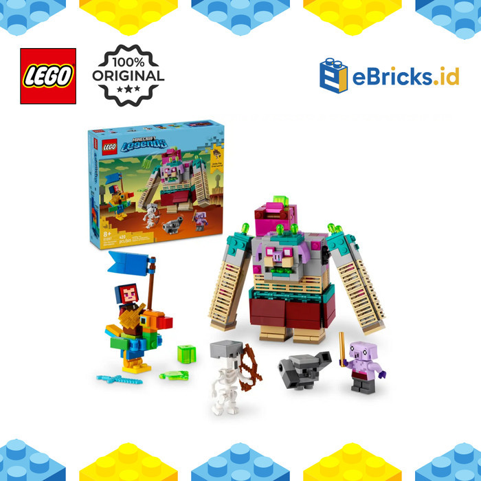 Jual Lego Minecraft 21257 The Devourer Showdown | Shopee Indonesia