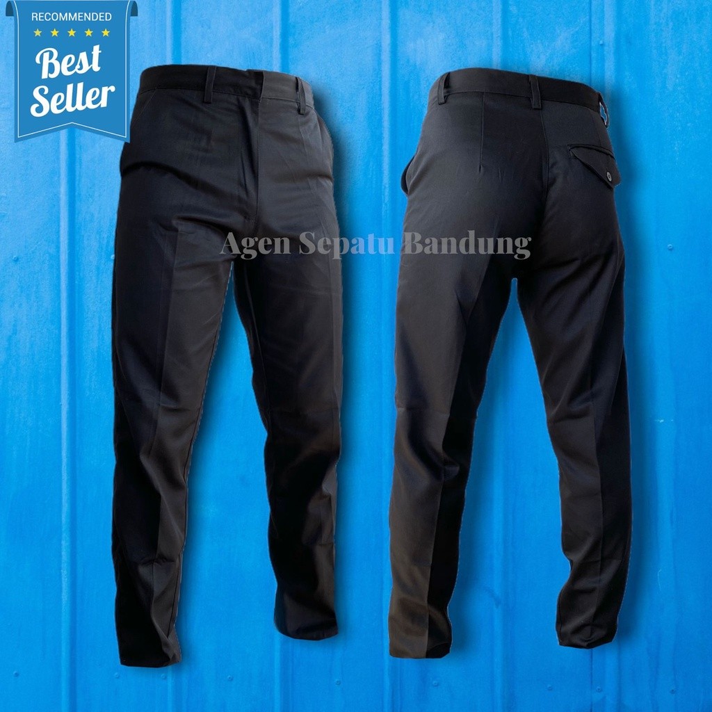 Jual CELANA PNS HITAM CELANA PDL dan PDH PANJANG HITAM RIPSTOP SEKOLAH ...