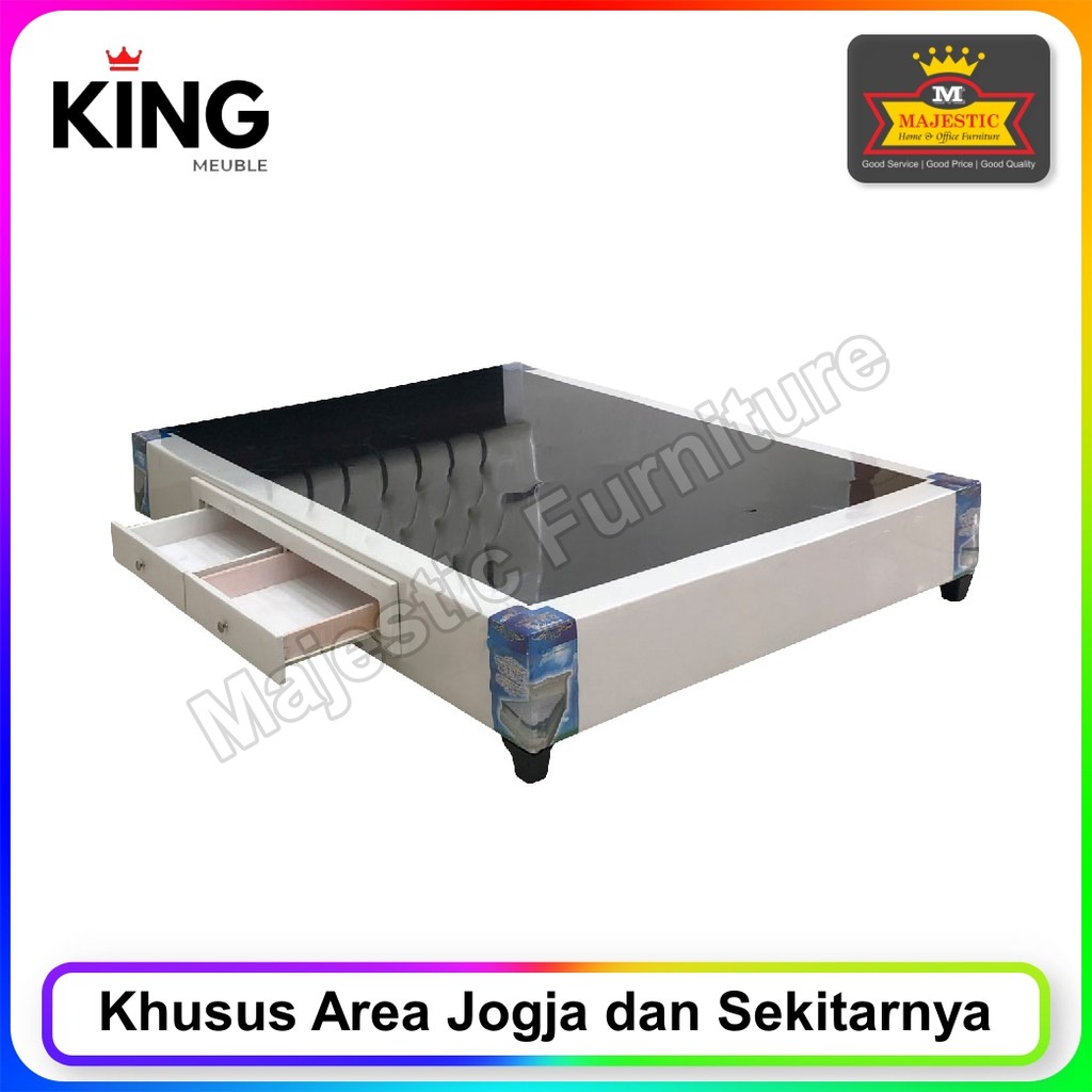 Jual Divan King Oscar Laci - 90/100/120/140/160/180/200 - Jogja (Tinggi Divan 25 cm, Tinggi Kaki ...