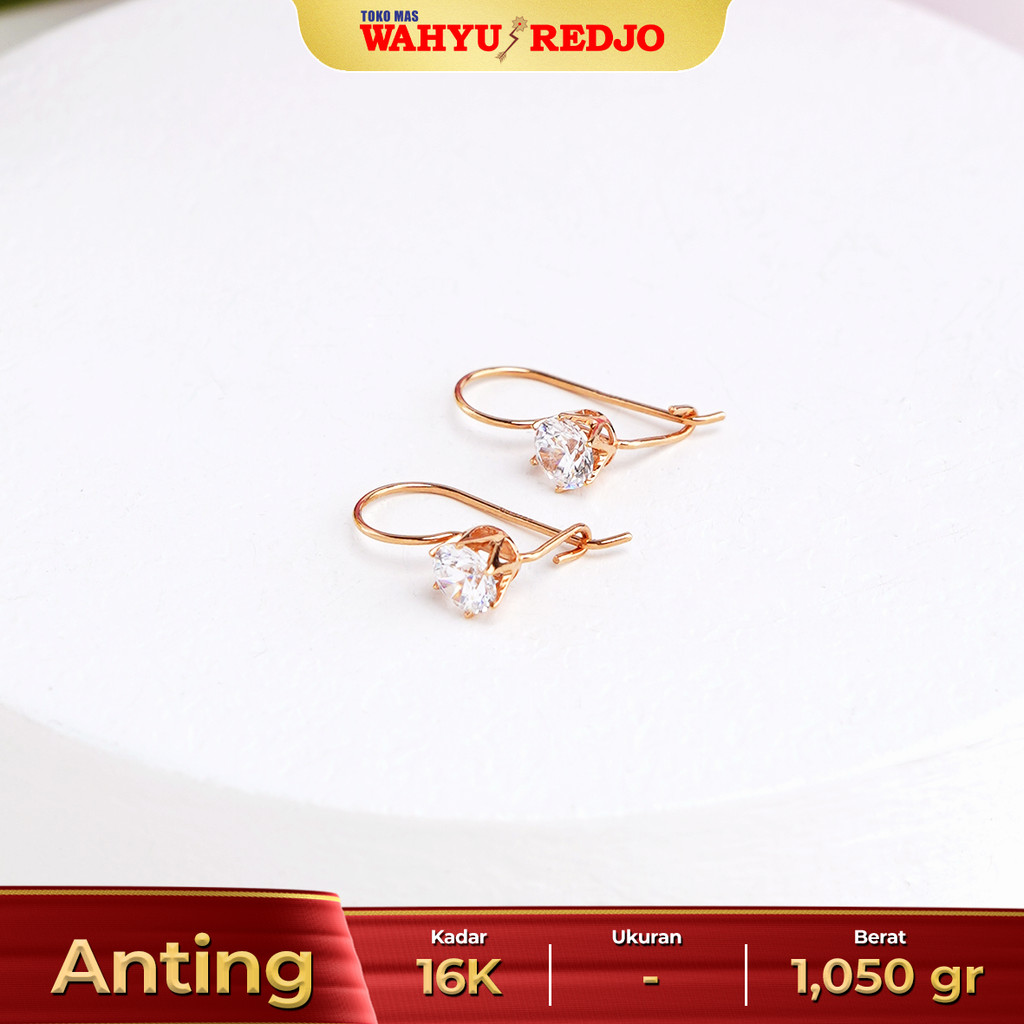 Jual Anting Emas Kadar 16K Wahyu Redjo AN-16K-25187655 | Shopee Indonesia
