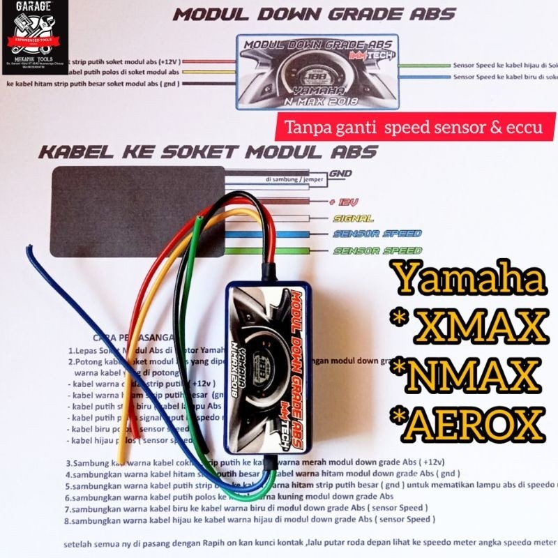Jual Modul Down Grade ABS ke Non ABS Yamaha Nmax Aerox Xmax | Shopee ...
