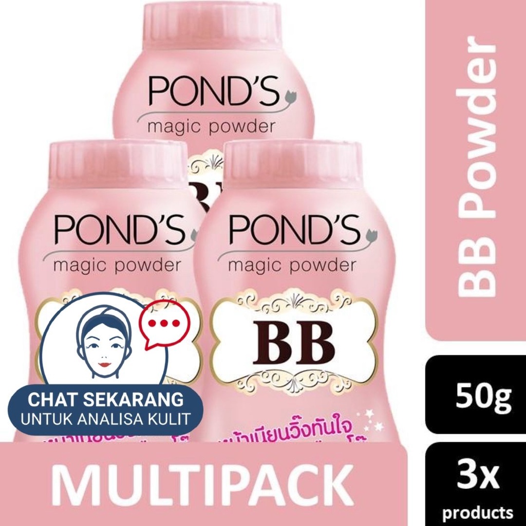 Jual Pond's BB Magic Powder 50g Multi Pack | Shopee Indonesia