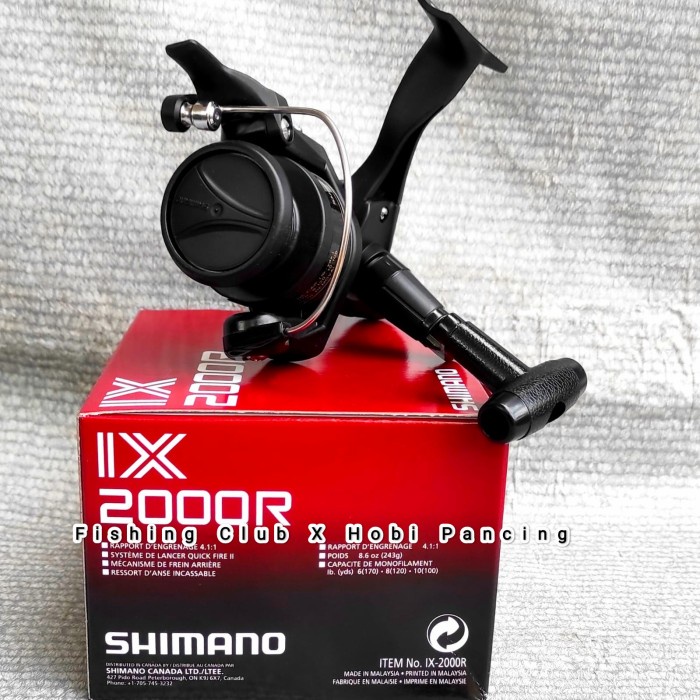 Jual Reel Shimano IX 4000 R , IX 1000 R - IX 1000 R | Shopee Indonesia