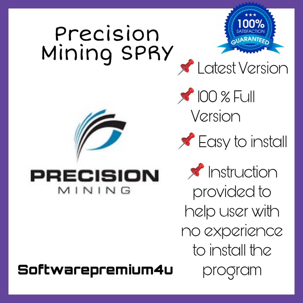 Jual Precision Mining SPRY v1.6.2.1036 (2022) 【Latest】 | Shopee Indonesia