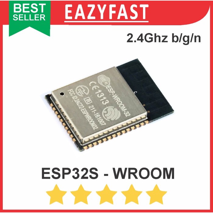 Jual ESP32S ESP32 ESP 32 S 32S Wroom Wifi Wireless Internet Arduino IoT C | Shopee Indonesia