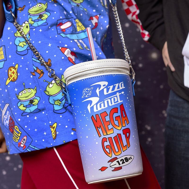 Jual Loungefly Toy Story Pizza Planet Mega Gulp Crossbody Bag | Shopee ...
