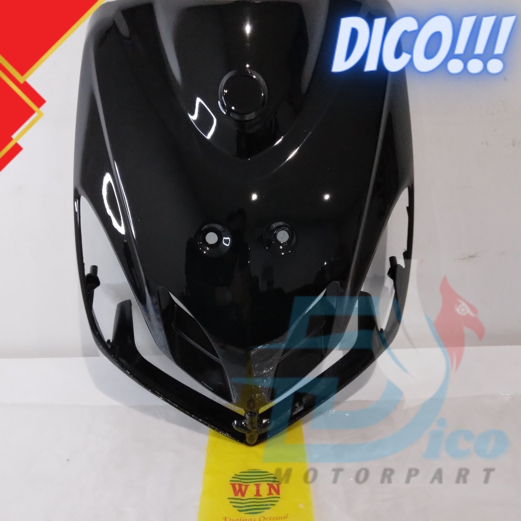 Jual Tameng Depan Mio Sporty Smile 2008 2009 2010 Hitam | front panel ...