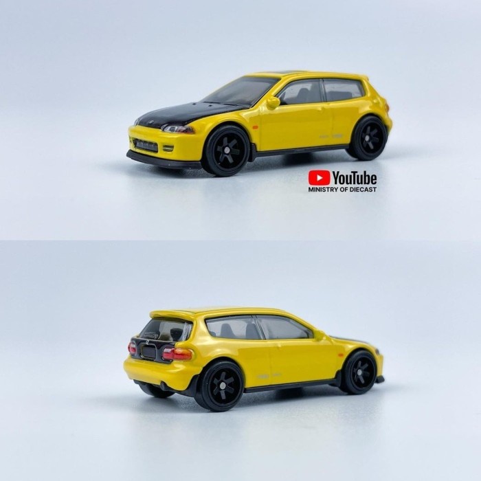 Jual Honda Civic EG Estilo Kuning New Loose JDM Diorama | Shopee Indonesia