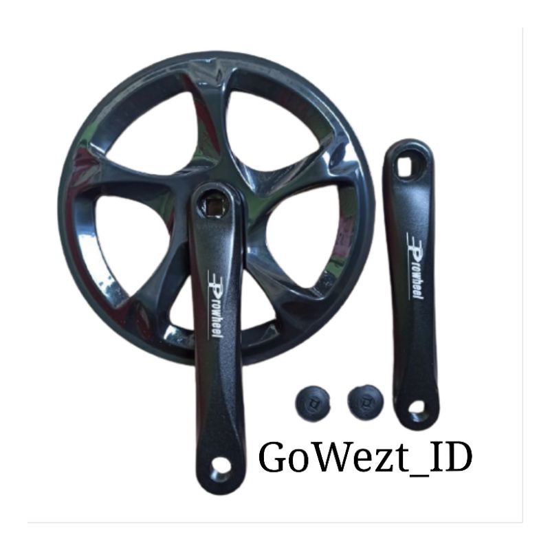 Jual Gear Gir Crank Sepeda Lipat Minion Fixie PROWHEEL Alloy 52T Single ...
